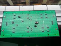 China Semi-outdoor Red Color Led Display Modules Aluminum or Iron for sale