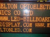 China Waterproof Single Color Large Modular Scrolling LED Outdoor Signs P12 / 16 for sale