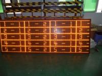 China Waterproof Single Color Large Modular Scrolling LED Outdoor Signs P12 / 16 for sale