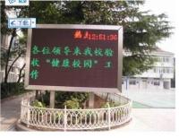 China P16 2R1G 220V / 110V 1/4 Scanning Tri Color Led Display Screens Modules For Airport Station for sale