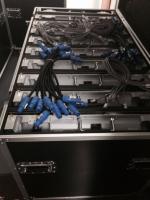 China Indoor SMD Full Color Rental Video Wall Displays Hanging Die Casting Flight Case for sale