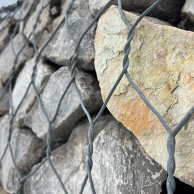 China Heavy Duty Gabion Mesh For Water Conservancy Projects Anti Corrosion Mesh Retaining Wall for sale