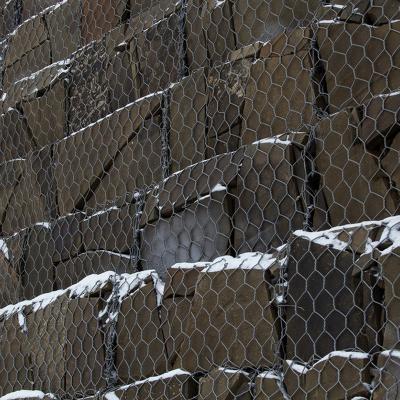 China Woven Gabion Wire Mesh High Tensile Bank Protection Galvanized Steel Erosion Barrier for sale