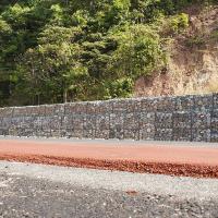 China Reservoir Embankment PVC Coated Gabion Retaining Wall Woven Anti Rust Water Flow Control for sale