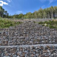China Heavy Duty Gabion Wall Hydraulic Engineering Slope Stabilization Zinc Coated for sale