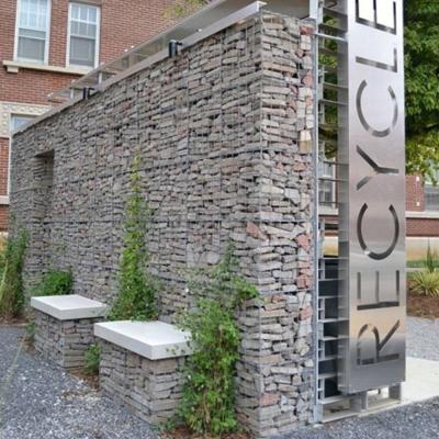 China 2m X 0.3m X 1m Durable Pre Made Gabion Baskets Galvanized Rock Filled for sale