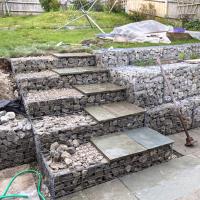 China Hot Dipped Galvanized Welded Gabion Stone Cage 2*1*0.3m For Fence for sale