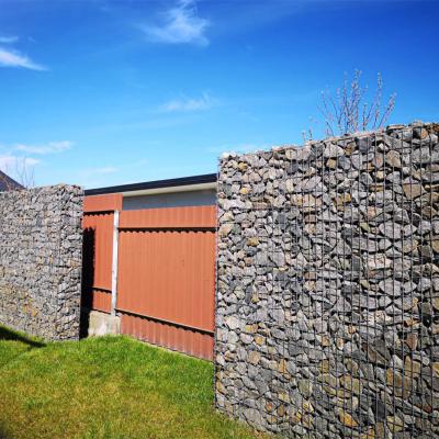 China Heavy Duty Welded Gabion Wall Baskets Custom Sizes and Shapes For Erosion Control / Aesthetics for sale