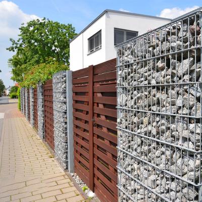 China Tailored Gabion Wall Cages Box Solutions For Urban Landscapes for sale