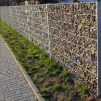 China Decorative Welded Gabion Mesh Panels DIY Landscape Cages With Quick Clip System for sale