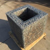 China Welded Gabion Planter Modern Garden Design Weather Resistant Modular Plant Box for sale