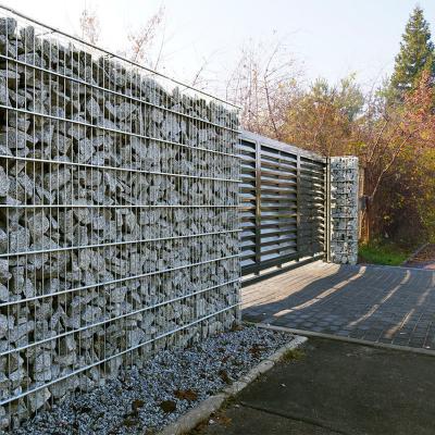 China Vertical Garden Design Welded Gabion Cage Heavy Duty Mesh Aesthetic Outdoor Structure for sale
