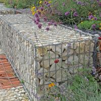 China Welded Decorative Gabion Planter Box Outdoor Sculpture Durable Mesh Custom Sizes for sale