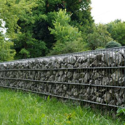 China Welded Gabion Fence Commercial Landscape Modular Design Quick Install Hot Dip Galvanization for sale