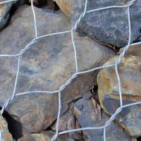 China Factory Price Hexagonal Gabion Mesh Hot Dip Galvanized Pvc Coated Gabion Box for sale