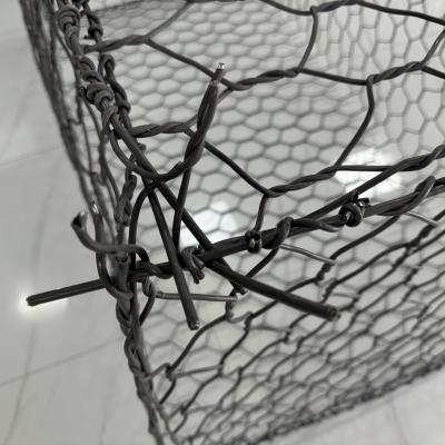 China Hot –Dip Galvanized gabion box wall In Corrosion Resisting Bank Works Perfect Choice For Erosion Control for sale