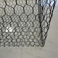 China Galvanized 2mx1mx0.5m Stacking gabion stone wall for sale