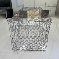 China Stacking Securely Hot Dipped Galvanized Retaining Wall Gabion Basket Mesh 2x1x1m for sale
