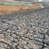 China Hot Dipped Galvanized Gabion Box 2.0-4.0mm Wire Double Twist for sale