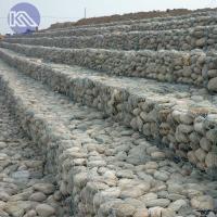 China Galvanized And PVC Coated Gabion Basket Retaining Wall For Corrosion Resistance And Durability In Any Environment for sale