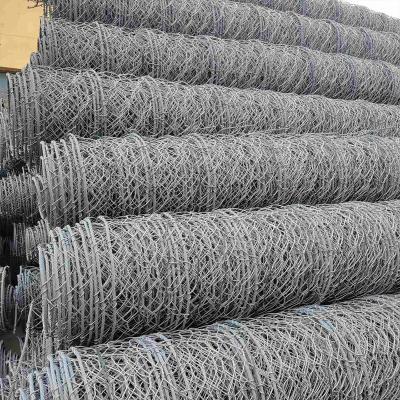 China 2.0-4.0mm Galvanized Gabion Cages Mesh for Retaining Walls & Erosion Control for sale