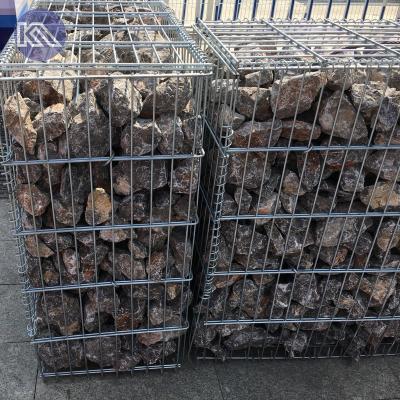 China Durable Gabion Wall Fence Anti Rust Welded Hot Dipped Galvanized Gabion Cage For Erosion Protection for sale