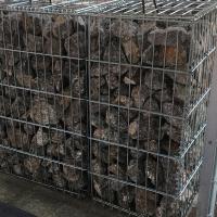China Durable Stone Gabion Wall Baskets Mesh Gabion Box For Retaining Wall 50×50MM 100×50MM for sale