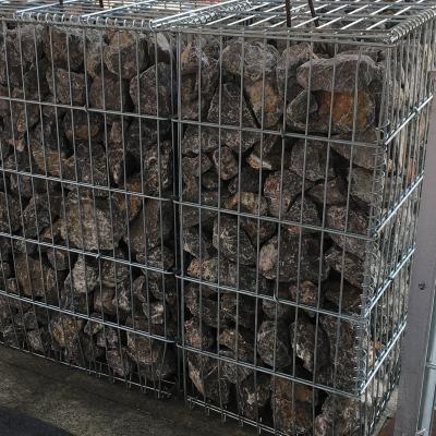 China Durable Stone Gabion Wall Baskets Mesh Gabion Box For Retaining Wall 50×50MM 100×50MM for sale