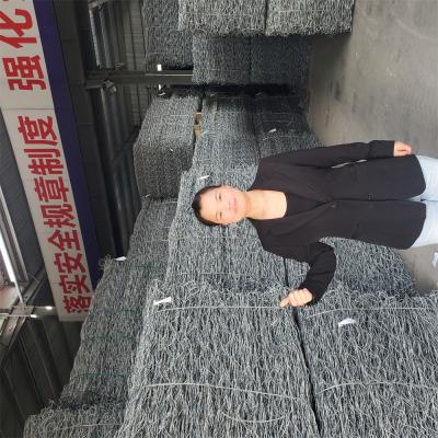 China Stainless Steel  Woven Gabion Box Hydraulic Engineering Rockfall Barrier Heavy Duty Rustproof Free Assembly for sale