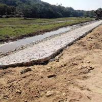 China Galfan Gabion Box River Bank Erosion Control Heavy Duty Galvanized Flood Barrier Durable  for Construction for sale