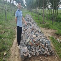 China 4.0mm Wire Diameter Gabion Retaining Wall For Riverbank Protection for sale