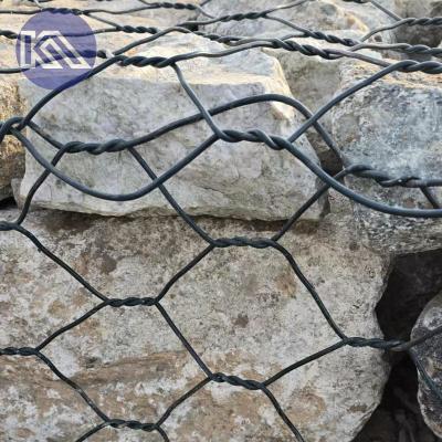 China Wire Mesh Gabion Basket Galvanized 2*1*1m  For Gabion Retaining Wall Fence for sale