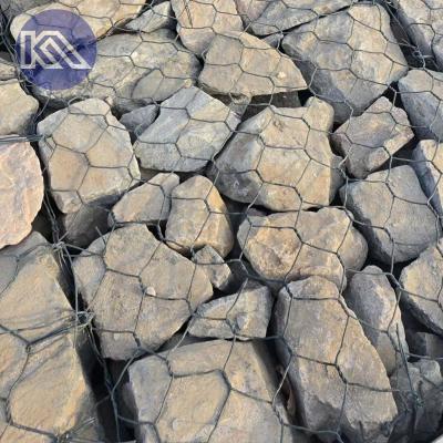 China PVC Coated Hexagonal Gabion Mattress Gabion Stone Cages For Sale for sale