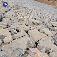China Africa Market Durable Galvanized+PVC Coated Gabion Wire Mesh Mattress Box for Flood Retaining Wall for sale