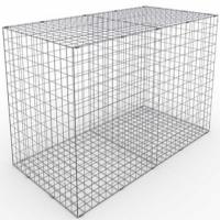 China Galfan Coated Welded Wire Gabion Baskets Retaining Wall , Gabion Wire Mesh Boxes for sale
