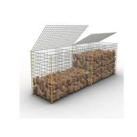 China 4 X 4 Welded Mesh Gabions High Tensile Solid Recyclable Feature for sale