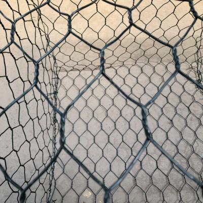 China Submerged Gabion Box with Galvanized PVC Coated Wire for Corrosive Soil and Water Applications for sale