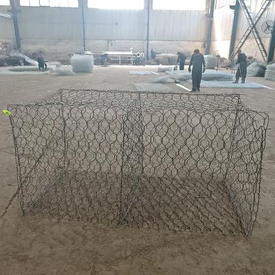 China Woven Gabion Wire Mesh For Erosion Control & Bank Stabilization for sale