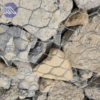 China Large Stock PVC Coated 2*1*1m Galvanized Gabions For Galvanized Stone Gabion Basket Flood Control for sale