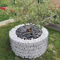 China Modern Design Galfan Coated Welded Gabion Planting Box for Garden Landscape for sale