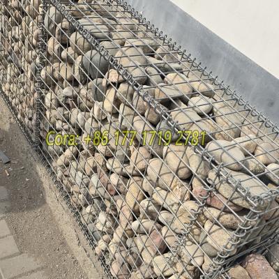 China Low Cost Anti Rust River Protection Retaining Wall Use Welded Gabion Wall Baskets for sale