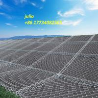 China Durable Gabion Fence Mesh for Retaining Walls Suitable for Various Terrain Applications and Long Lasting Structural Support for sale