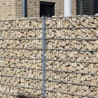China Garden Wall Fence Gabion Basket Welded Gabion Retaining Wall Box Filled With Stone for sale