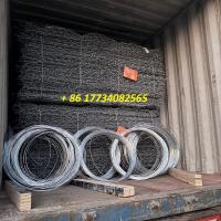 China Hexagonal Wire Mesh Gabion Box 2x1x1 Meter Size With Durable PVC Coating For Riverbed Scour Prevention And Dam Protection for sale
