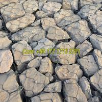 China Superior Corrosion Protection 95% Zinc + 5% Aluminum Gabion Wire Mesh For Hydraulic Project for sale