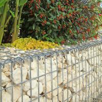 China Custom Welded Gabion Cage With Hot-Dip Galvanized Coating For Elegant Garden Walls for sale