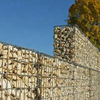 China Garden Platform Decoration Materials Welded Gabion Mesh Metal Cage Metal Box For Stone Installation Wall Decoration Cage for sale