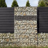China Welded Wire Mesh Gabion Box Stone Retaining Wall Panels Stone Basket Mesh For Sale for sale