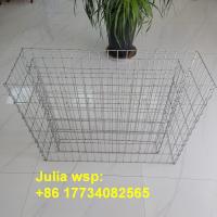 China Stack Lock Plant Transform Welded Gabion Wall Baskets Into Sculptural Green Barriers for sale