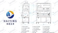 China Chemical Laboratories Class II A2 Biosafety Cabinets for sale